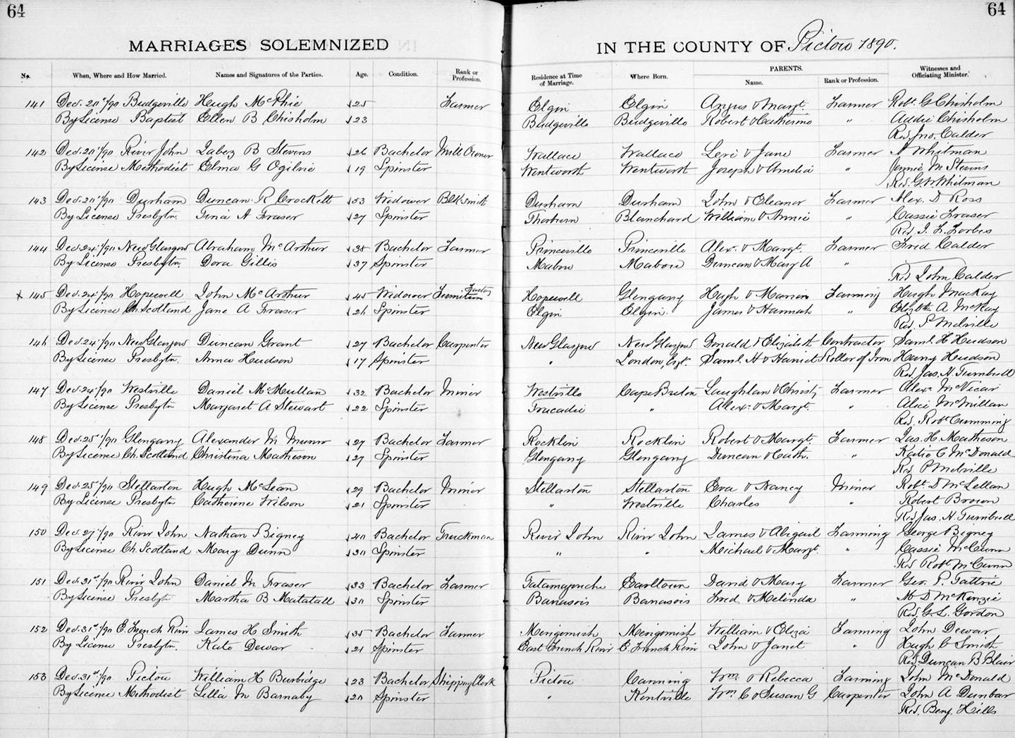 Nova Scotia Roots - MATTATALL, Martha Belle (65590)