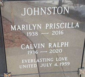 Nova Scotia Roots - JOHNSTON, Calvin Ralph (5045)