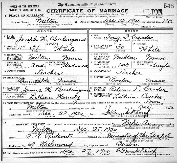 Nova Scotia Roots - CARDER, Inez I. (59107)